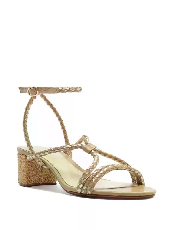 ALEXANDRE BIRMAN Elba Braided Heel Sandals