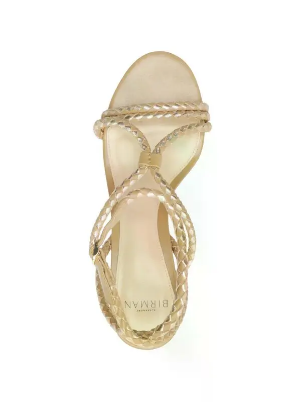 ALEXANDRE BIRMAN Elba Braided Heel Sandals