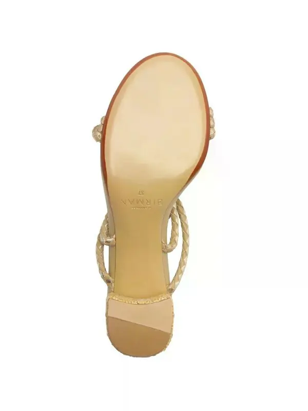 ALEXANDRE BIRMAN Elba Braided Heel Sandals