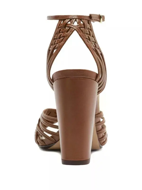 ALEXANDRE BIRMAN Lilian Woven Heeled Sandals