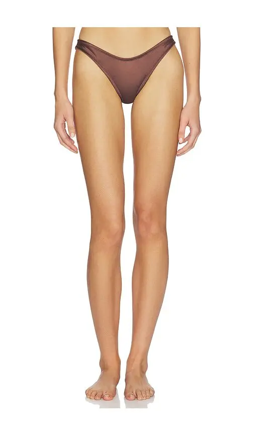 Lioness Lila Bikini Bottom - Chocolate