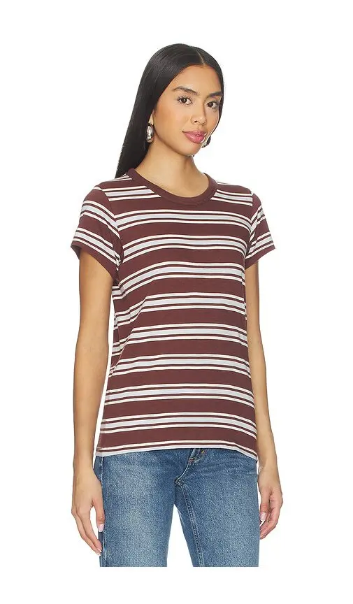 Rag & Bone Slub Striped Tee