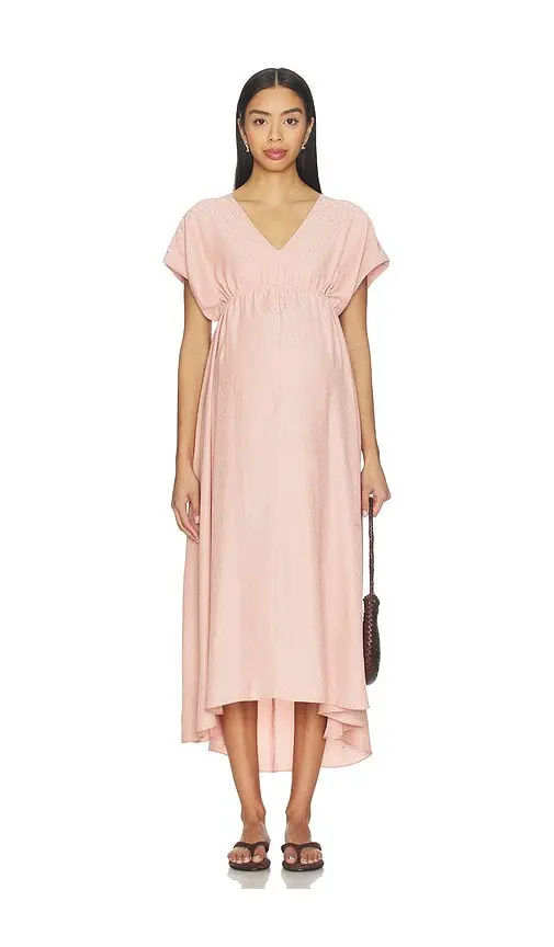 Hatch The Neema Caftan In Peach