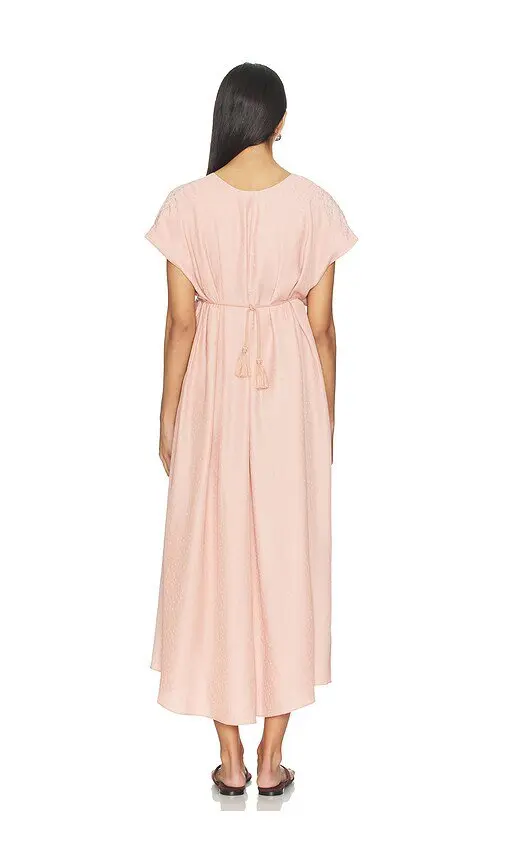 Hatch The Neema Caftan In Peach