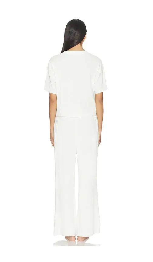 Polo Ralph Lauren Short Sleeve Top Straight Leg Pant Set