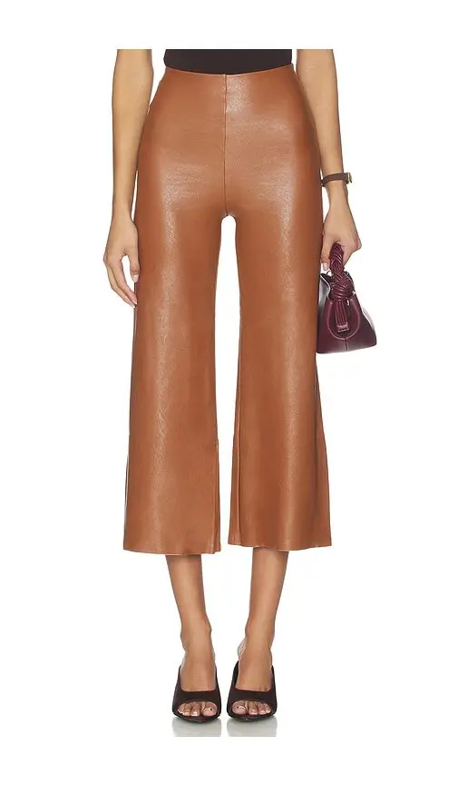 Commando Faux Leather Cropped Pant