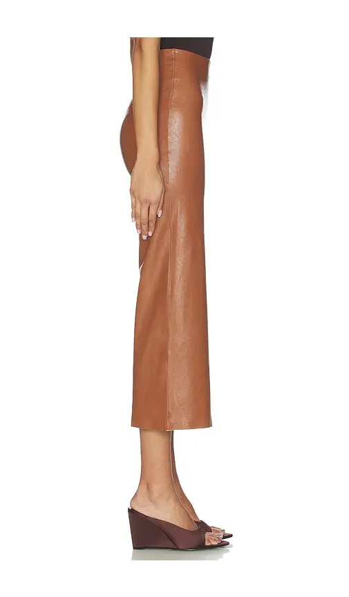 Commando Faux Leather Cropped Pant
