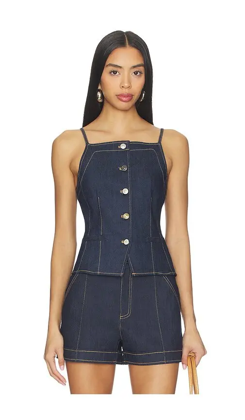 Cinq À Sept Sloane Top - Navy