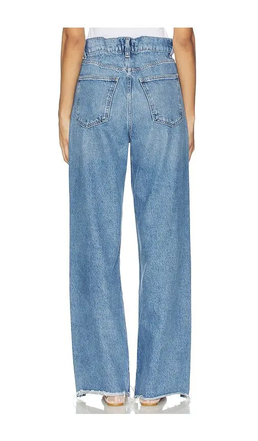 AGOLDE Lyonne Jeans Wide Leg Denim - Blue