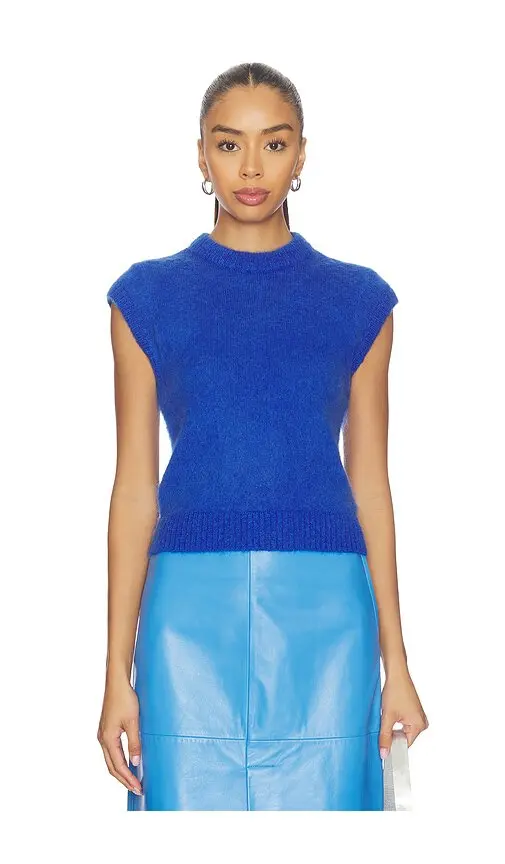 ALIGNE Jess Mohair T-shirt - Royal