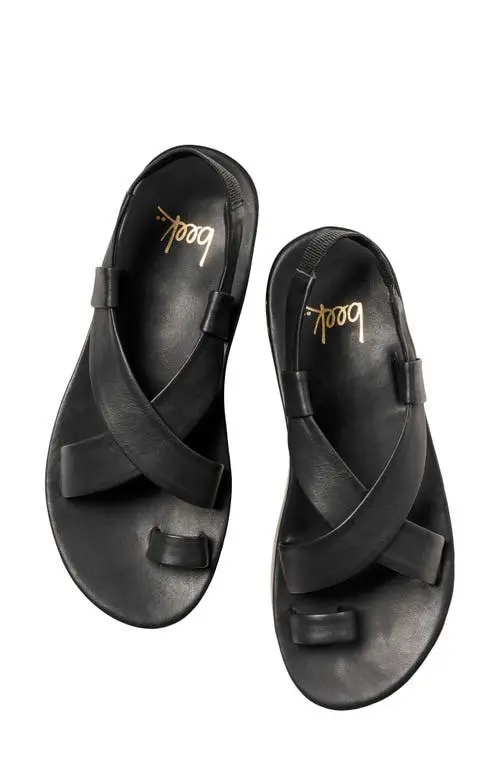 Beek Caracara Platform Slingback Sandal - Black