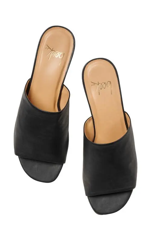 Beek Stilt Slide Sandal - Black