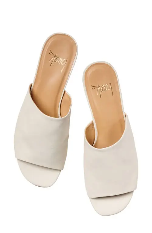 Beek Stilt Slide Sandal - Vanilla