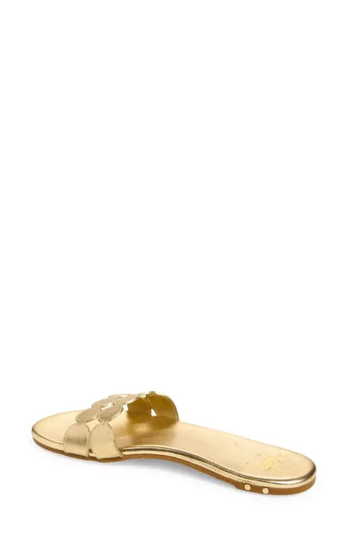 Beek Whirlybird Slide Sandal - Gold