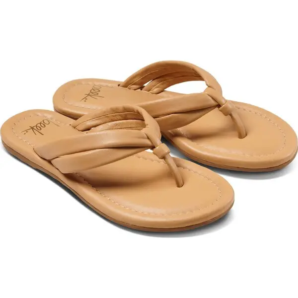 Beek Padded Strap Flip Flops - Beach