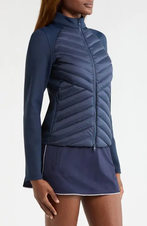 G/fore Hybrid Quilted V-down Golf Jacket