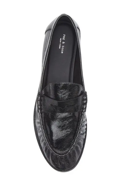 Rag & Bone Lexi Penny Loafer - Black