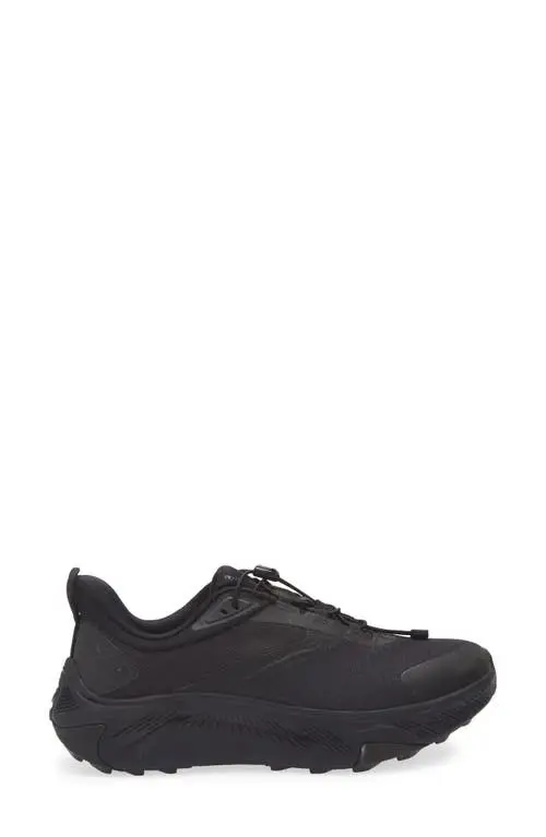 HOKA® Transport 2 Water Repellent Hiking Sneaker - Black/black
