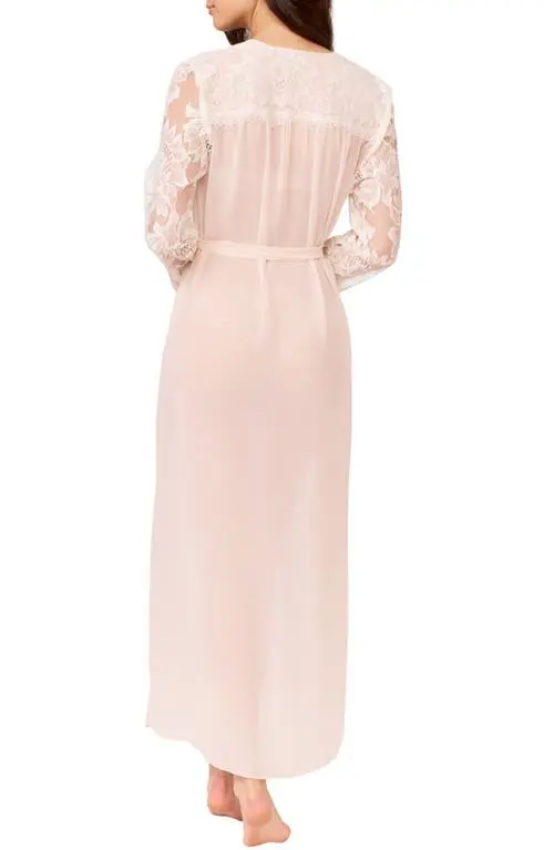 Rya Collection Royale Lace Sleeve Chiffon Robe