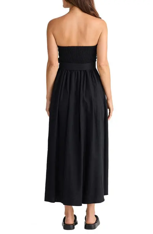 BRAVE+TRUE Avalon Strapless Maxi Dress - Black