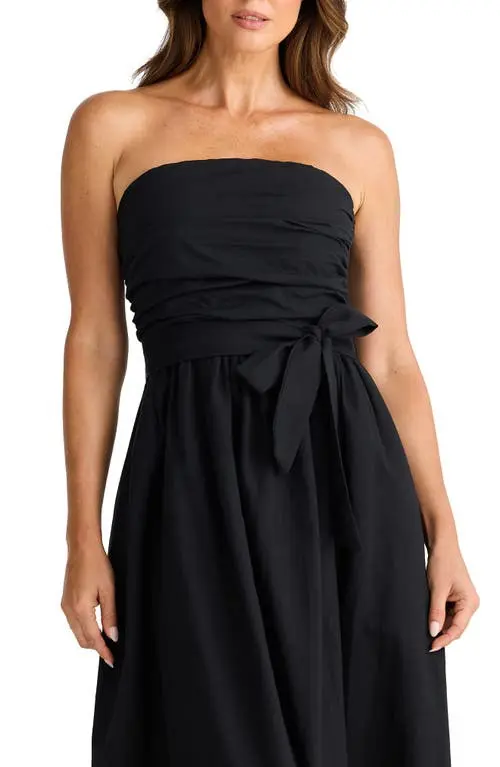 BRAVE+TRUE Avalon Strapless Maxi Dress - Black