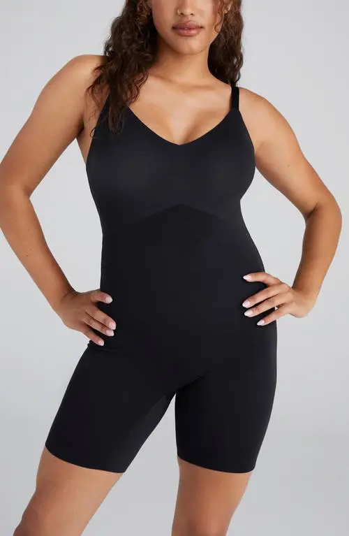 HONEYLOVE Mid-thigh Bodysuit - Vamp