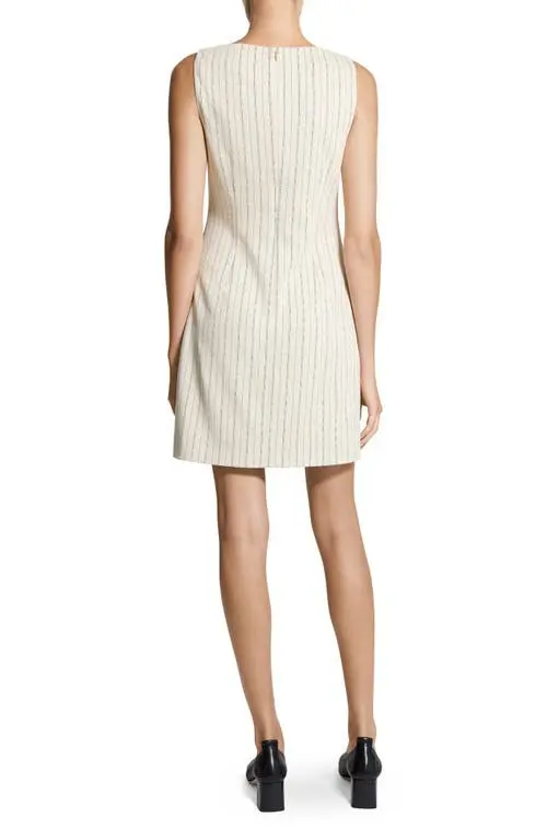 Theory Stripe Sleeveless Minidress