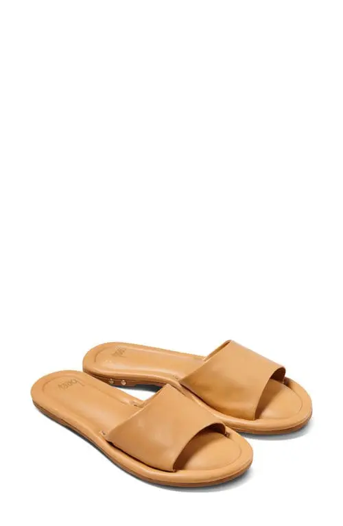 Beek Songlark Leather Slide Sandal - Beach