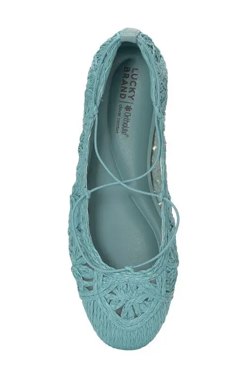 Lucky Brand Ballet Flat - Teal Lagoon