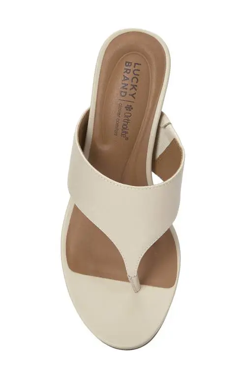 Lucky Brand Libbie Platform Wedge Flip Flop