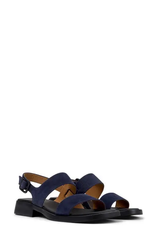 Camper Dana 2-strap Sandal - Dark Blue