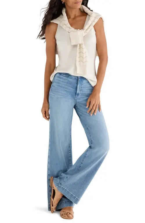 NIC+ZOE Day Gloss Scoop Neck Tank