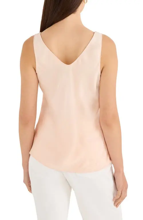 NIC+ZOE Day Gloss Scoop Neck Tank - Orange Sherbert