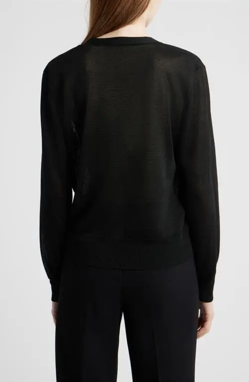 Kobi Halperin Jenna V-neck Cardigan - Black