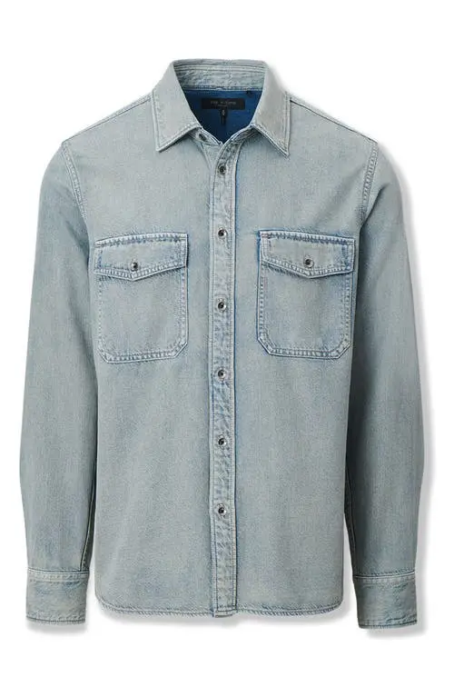 Rag & Bone Infuse Denim Button-up Shirt