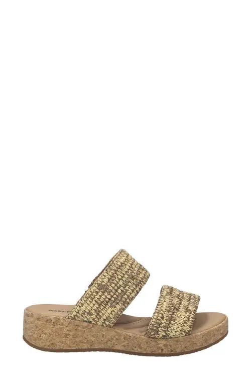 Josef Seibel Evita 02 Platform Wedge Slide Sandal