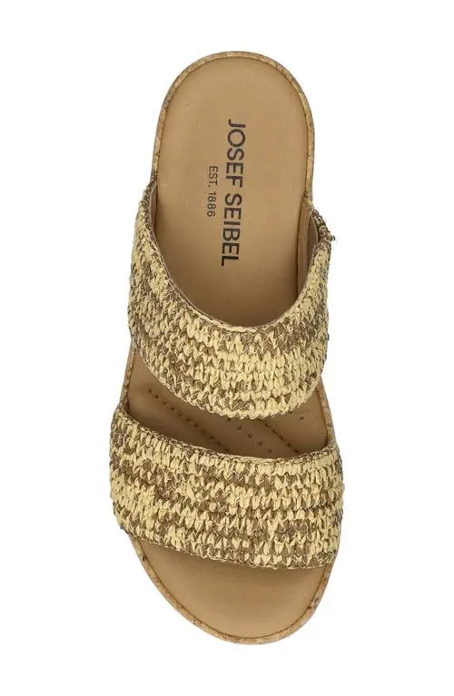 Josef Seibel Evita 02 Platform Wedge Slide Sandal