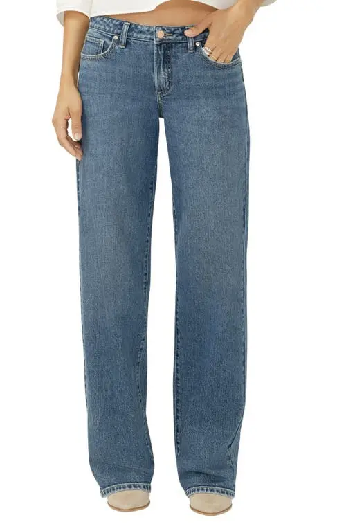 SILVER JEANS CO. Loose & Low Baggy Fit Jeans - Folly