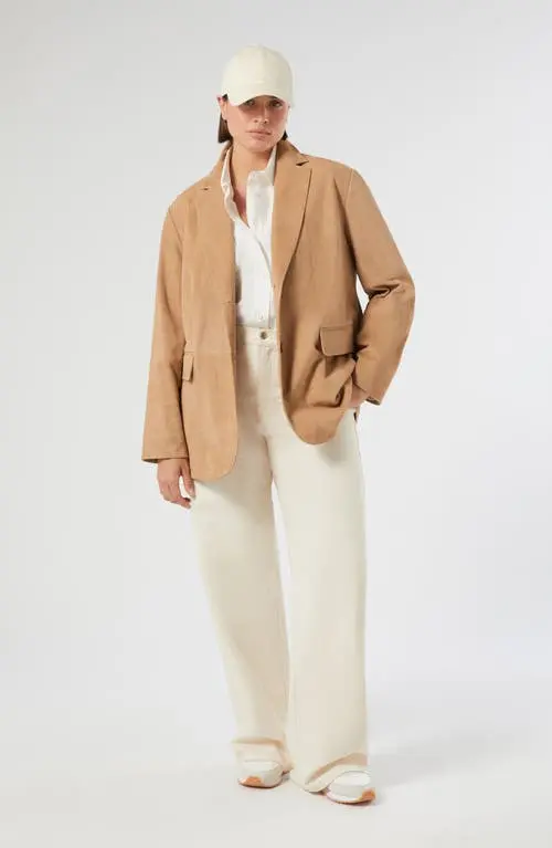 Marina Rinaldi Olivi Suede Blazer