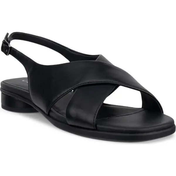 Ecco Sculpted Alba Slingback Sandal - Black