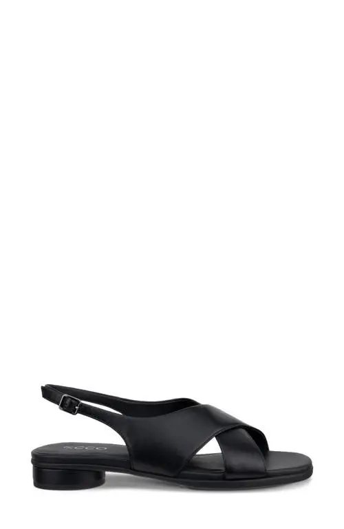 Ecco Sculpted Alba Slingback Sandal - Black