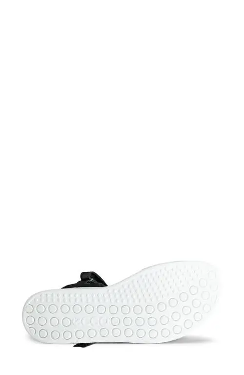 Ecco Soft Two-strap Sandal - Black/black