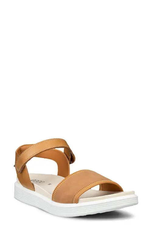 Ecco Soft Two-strap Sandal - Cashmere/lion