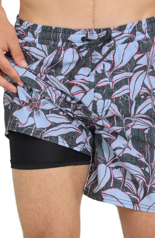 Quiksilver Mix Volley 17" Swim Trunks - Anthracite