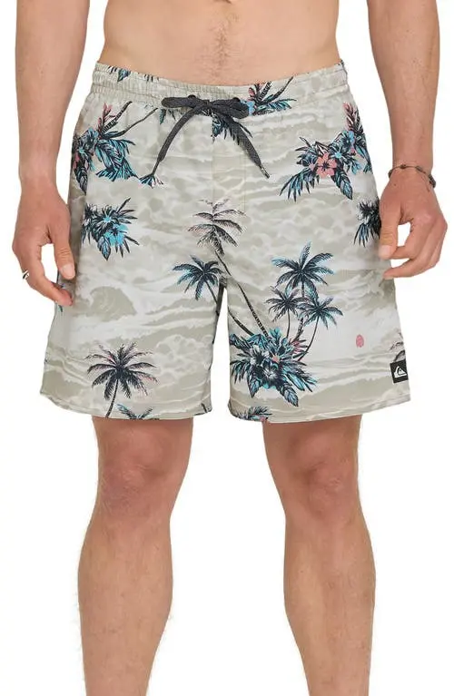 Quiksilver Mix Volley 17" Swim Trunks - Twill