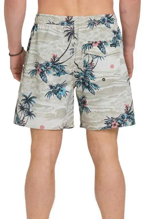 Quiksilver Mix Volley 17" Swim Trunks - Twill