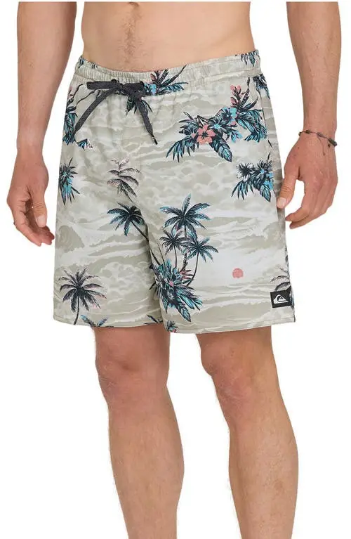 Quiksilver Mix Volley 17" Swim Trunks - Twill
