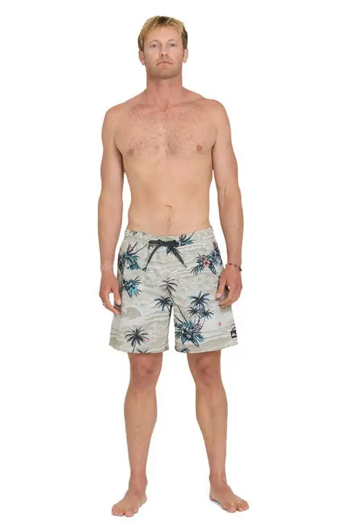 Quiksilver Mix Volley 17" Swim Trunks - Twill