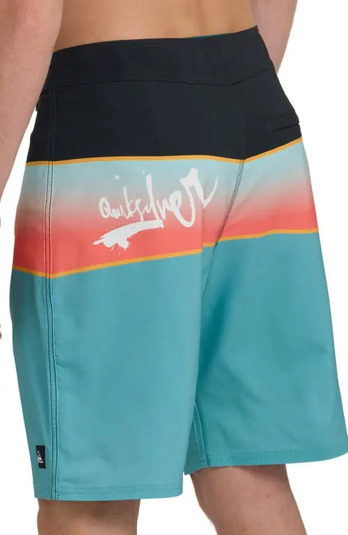 Quiksilver Surfsilk Panel 20" Board Shorts - Aqua