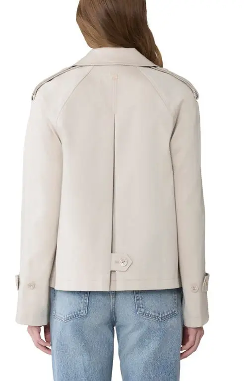 Soia & Kyo Stretch Cotton & Nylon Trench Coat